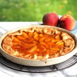 Rustic Peach Tart - Simply Sated