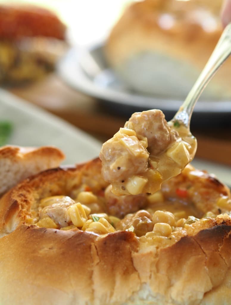 Italian Sausage & Corn Chowder