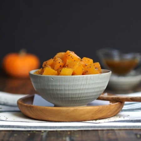 Cider-Glazed Butternut Squash - Simply Sated