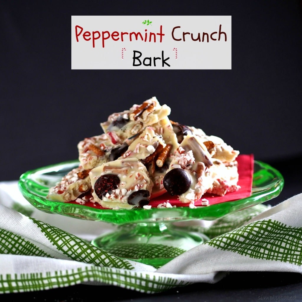 Peppermint Crunch Bark - Simply Sated