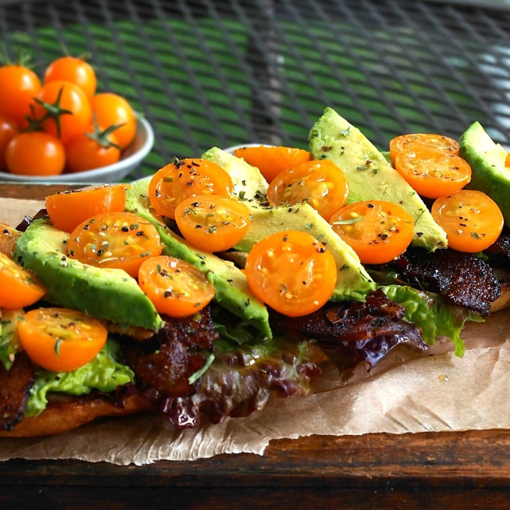 Perfect BLT with Sweet Spicy Bacon & Avocado