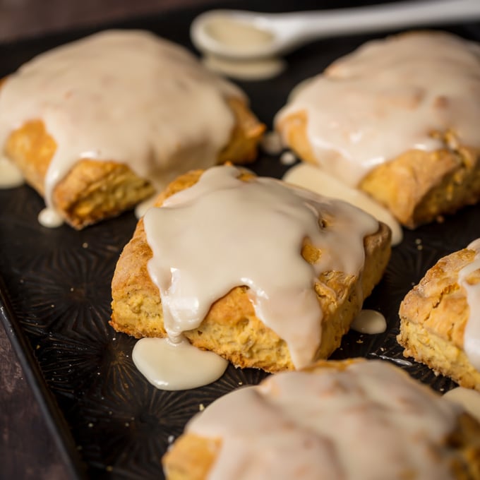 Maple Oat Scones - Simply Sated